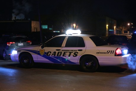 Police Car Seen Near Manufacturing Plant Editorial Stock Photo - Stock ...