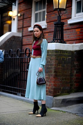 Florrie Thomas Street Style Editorial Stock Photo - Stock Image ...
