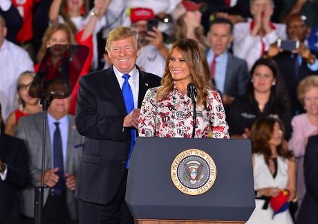 Us President Donald Trump First Lady Editorial Stock Photo - Stock ...