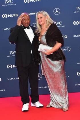 Marvin Hagler Wife Kay Guarrera Editorial Stock Photo - Stock Image ...