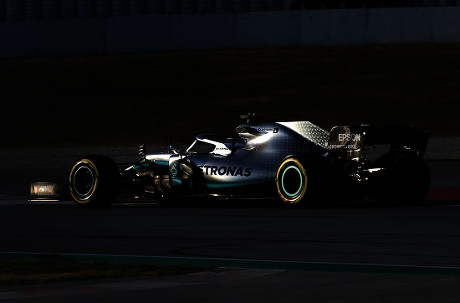 Formula 1 Tests Barcelona 2019, Spain - 19 Feb 2019 Stock Pictures ...
