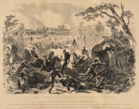 First Battle Bull Run First Manassas Editorial Stock Photo - Stock ...