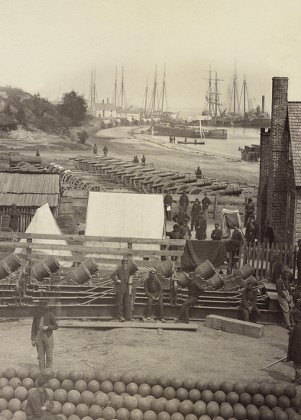 Us Civil War Peninsula Campaign Aprilaugust Editorial Stock Photo ...
