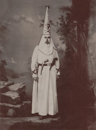 Ku Klux Klansman Robes Armed Two Editorial Stock Photo - Stock Image ...