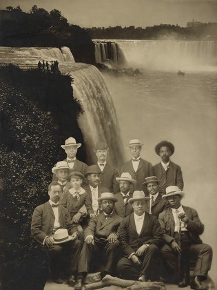 Niagara Movement Founders Superimposed Over Image Editorial Stock Photo ...