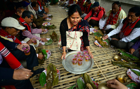 Mishing Tribal Girls Women Dance During Editorial Stock Photo - Stock Image | Shutterstock