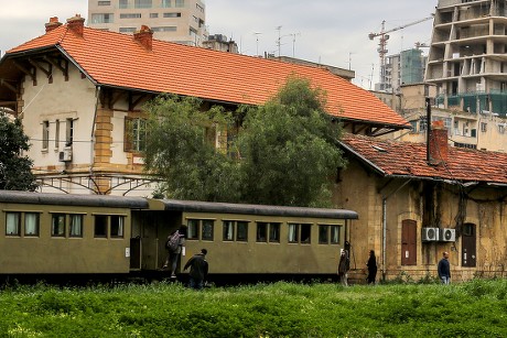 Rusted Locomotive Deserted Train Station Mar Editorial Stock Photo ...