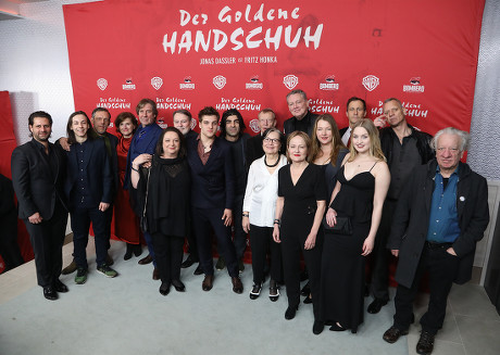 Cast Crew Members Pose On Red Editorial Stock Photo - Stock Image ...