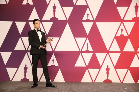 Rami Malek Lead Actor Bohemian Rhapsody Editorial Stock Photo - Stock ...