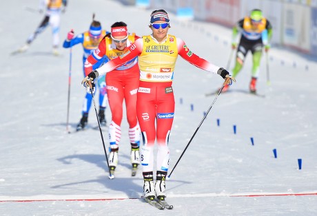 Maiken Caspersen Falla Norway Action During Editorial Stock Photo ...