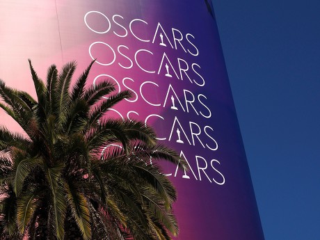 Oscars Signage Outside Start Red Carpet Editorial Stock Photo - Stock ...