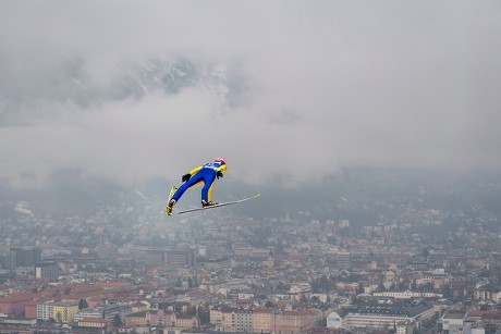 Richard Freitag Germany Soars Through Air Editorial Stock Photo - Stock ...