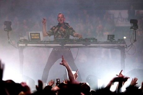 Fat Boy Slim in concert at Arena Birmingham, UK - 22 Feb 2019 Stock ...