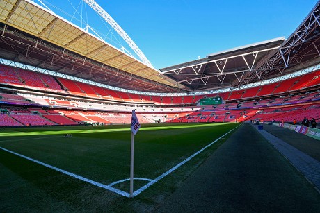 General View Inside Wembley Stadium Before Editorial Stock Photo ...