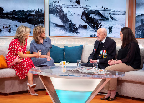 Charlotte Hawkins Kate Garraway Ted Cordery Editorial Stock Photo ...
