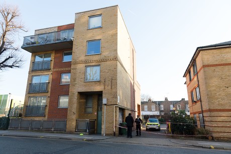 Tower Hamlets stabbing, London, UK - 26 Feb 2019 Stock Pictures ...