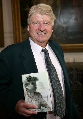 Stanley Johnson promoting his book 'Stanley I Presume', Windsor ...