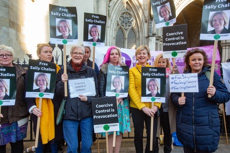 Sallys Son David Challen Centre Protestors Editorial Stock Photo ...