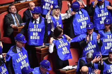 Italian Governments Decretone Big Decree Containing Editorial Stock ...