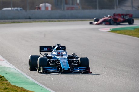 George Russell Williams F1 Racing Team Editorial Stock Photo - Stock ...