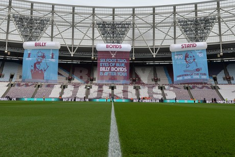 Billy Bonds Stand During West Ham Editorial Stock Photo - Stock Image ...