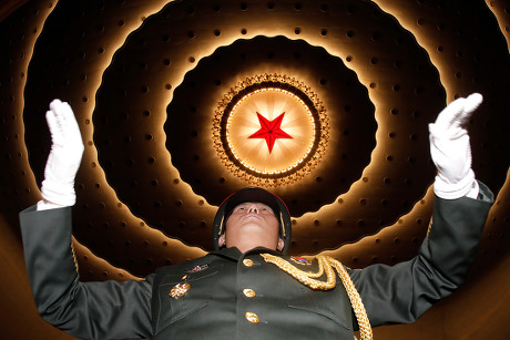 Military Band Conductor Performs During Rehearsal Editorial Stock Photo ...