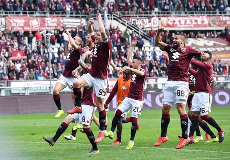 Torino Players Celebrate Their Win After Editorial Stock Photo - Stock ...