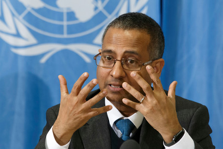 Ahmed Shaheed Un Special Rapporteur On Editorial Stock Photo - Stock ...
