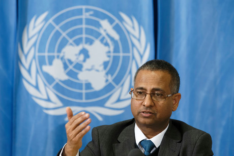 Ahmed Shaheed Un Special Rapporteur On Editorial Stock Photo - Stock ...