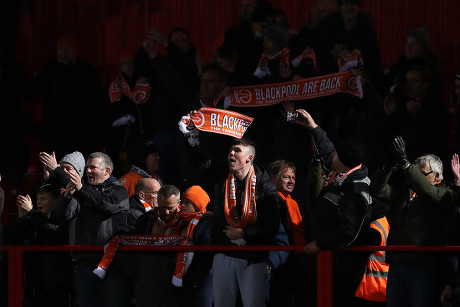 Blackpool Fans Celebrate Editorial Stock Photo - Stock Image | Shutterstock