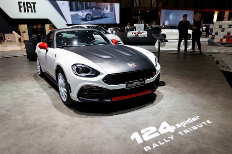 Fiat 124 Spider Rally Tribute Presented Editorial Stock Photo - Stock ...