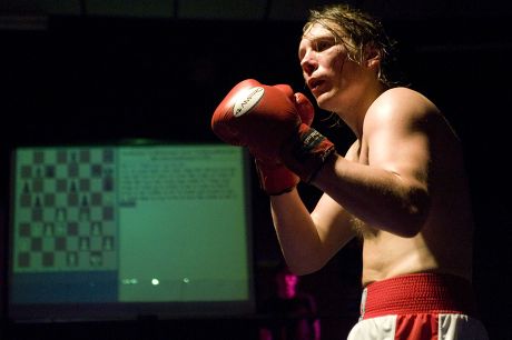 Chess Boxer Playing Chess Boxing Ring Editorial Stock Photo - Stock ...