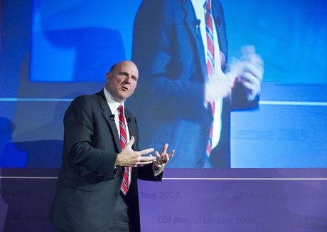 Steve Ballmer Ceo Microsoft Corporation Delivers Editorial Stock Photo ...