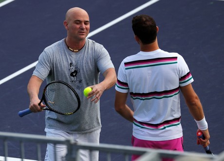 Retired American Tennis Player Andre Agassi Editorial Stock Photo ...
