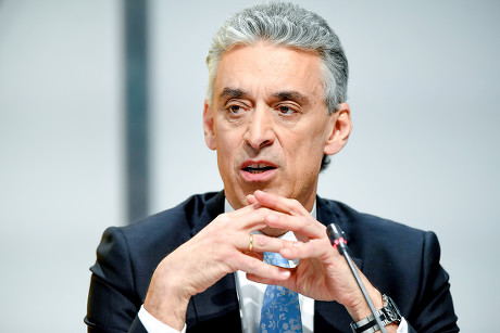 Deutsche Post Ceo Frank Appel Delivers Editorial Stock Photo - Stock ...