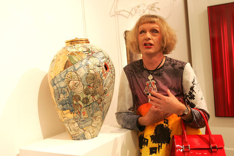 Grayson Perry His Donated Urn Living Editorial Stock Photo - Stock ...