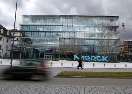 Merck Logo Seen Outside Pharmaceutical Companys Editorial Stock Photo ...