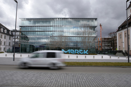 Merck Logo Seen Outside Pharmaceutical Companys Editorial Stock Photo ...