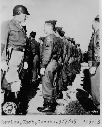 Us General George Patton Reviewing Troops Editorial Stock Photo - Stock ...