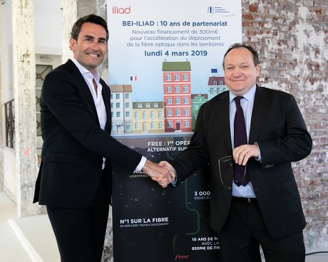 Thomas Reynaud Ceo Iliad Group Ambroise Editorial Stock Photo - Stock ...