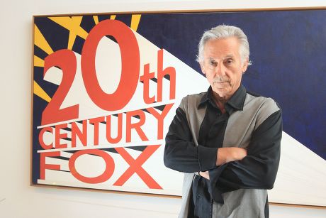 Ed Ruscha With20th Century Fox Painting Editorial Stock Photo - Stock ...