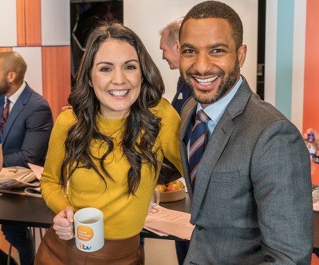 ITV Daytime Stars in New Spring Promo - Mar 2019 Stock Pictures ...