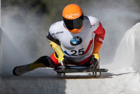 Florian Auer Austria Competes Mens Skeleton Editorial Stock Photo ...
