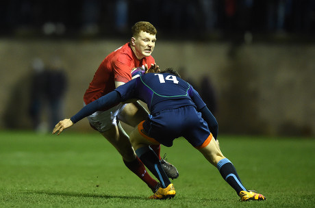 Cai Evans Wales Kicks Goal Editorial Stock Photo - Stock Image ...