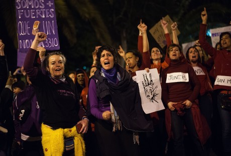 Women Shouting Slogans They Take Part Editorial Stock Photo - Stock ...