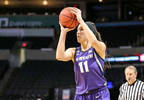 Kansas State Guard Kayla Goth 10 Editorial Stock Photo - Stock Image ...