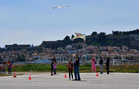 People Participate Festivities Clean Monday Fly Editorial Stock Photo ...