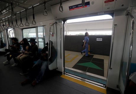 Indonesian Mass Rapid Transit Mrt Train Editorial Stock Photo - Stock ...