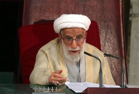 Iranian Chairman Assembly Experts Ahmad Jannati Editorial Stock Photo ...