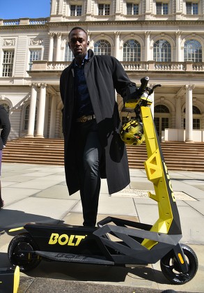 Olympic Gold Medalist Usain Bolt Unveils Editorial Stock Photo - Stock ...